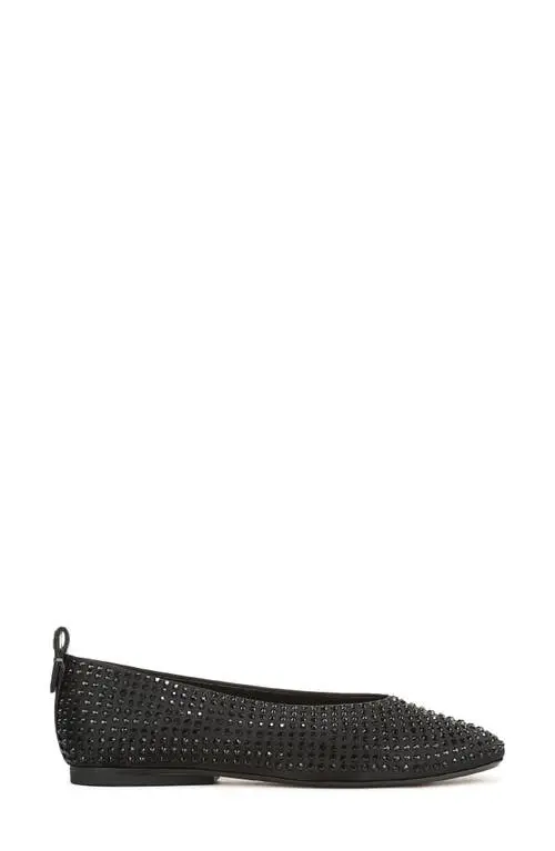 27 EDIT NATURALIZER Carla Embellished Flat - Black/jet
