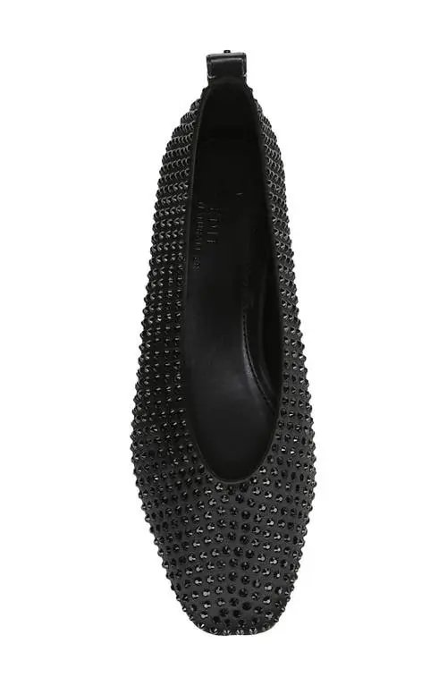 27 EDIT NATURALIZER Carla Embellished Flat - Black/jet