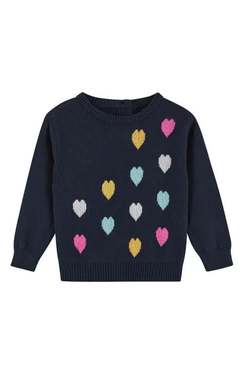 Andy & Evan Intarsia Heart Sweater And Leggings Set