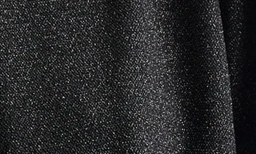 Misook Sparkle Feather Trim Jacket