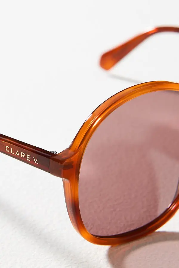 Clare V. Jane Sunglasses In Multicolor - 30% Off | Editorialist display picture 2