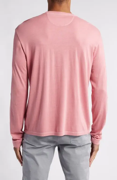 Johnnie-o Brennan 2.0 Long Sleeve Pocket T-shirt - Bandana