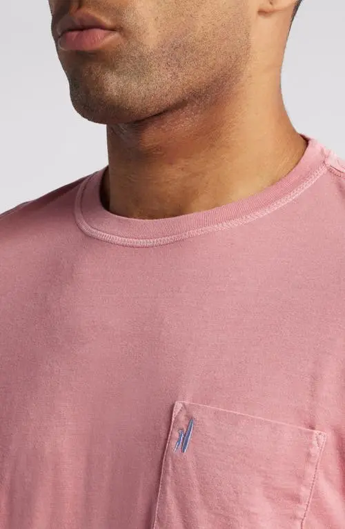 Johnnie-o Brennan 2.0 Long Sleeve Pocket T-shirt - Bandana