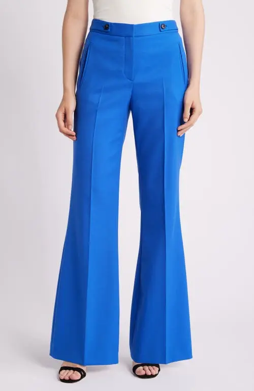 BOSS Talia Wool-blend Flare Pants
