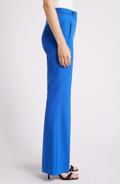 BOSS Talia Wool-blend Flare Pants