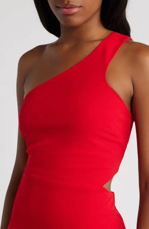 Lulus Idyllic Impression One-shoulder Gown
