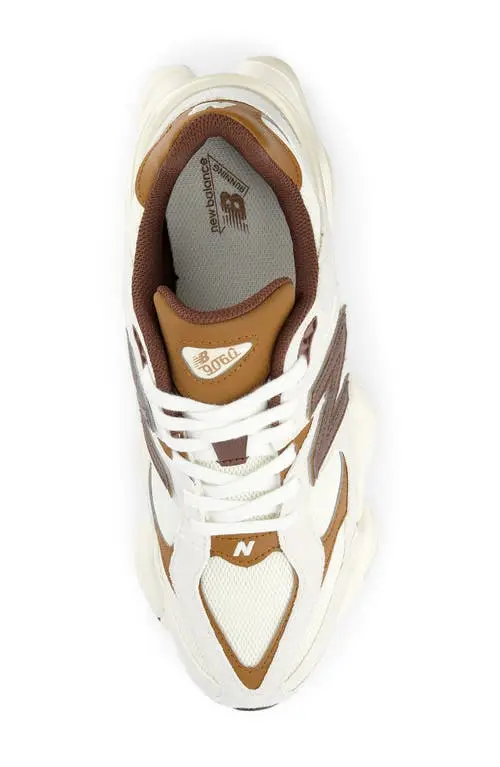 NEW BALANCE 9060 Lace-up Sneakers - Breakfast Tea/angora