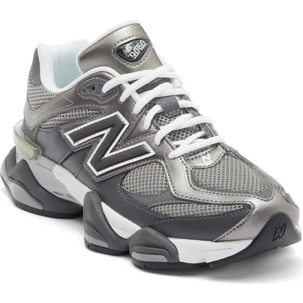 NEW BALANCE 9060 Lace-up Sneakers - Magnet/faded Black