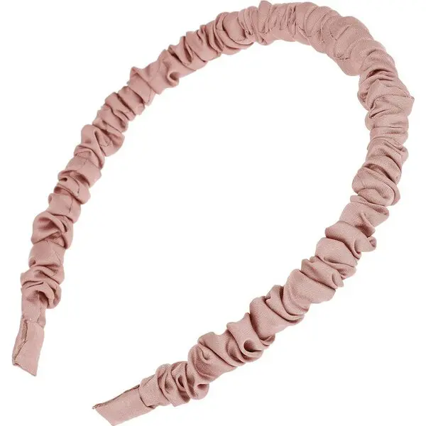 L. Erickson Sina Ruched Headband - Blush