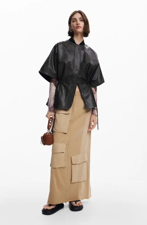 Desigual Fal Preston Cargo Maxi Skirt