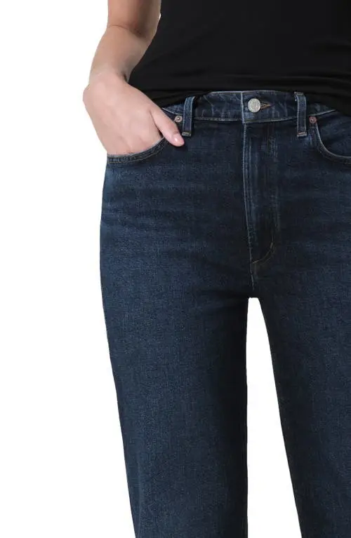 AGOLDE High Waist Stovepipe Jeans