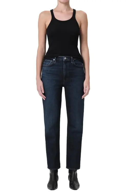 AGOLDE High Waist Stovepipe Jeans