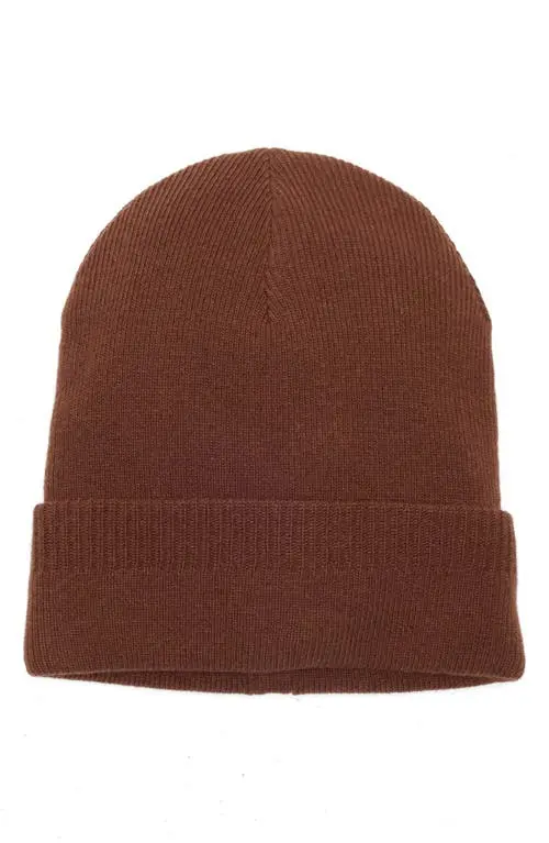 Rag & Bone Max Wool-blend Beanie - Chocolate Brown