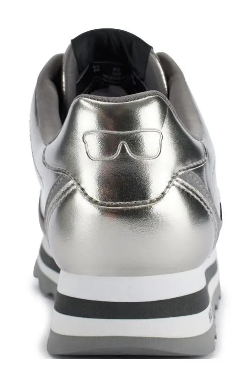 Karl Lagerfeld Paris Meade Metallic Sneakers