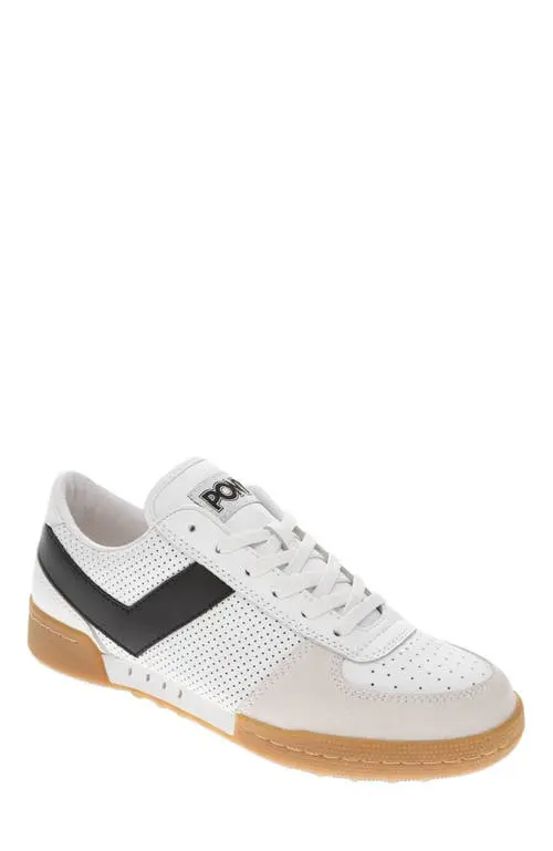 PONY Linebacker Lux Sneakers - White/black/cement/gum
