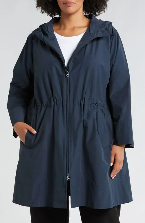 Eileen Fisher Hooded Coat