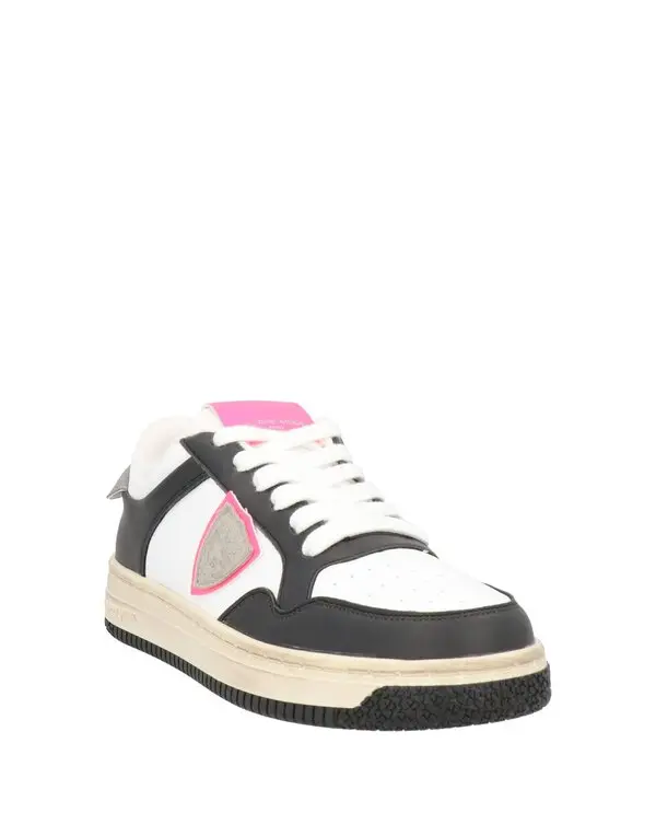 ACBC X PHILIPPE MODEL Leather And Textile Sneakers