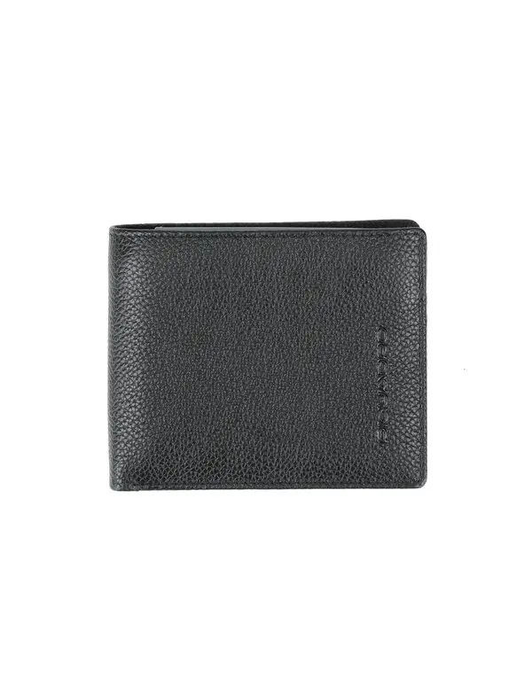PIQUADRO Wallet Cow Leather - Black