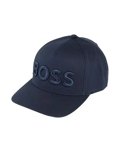 BOSS Cotton Baseball Cap - Navy