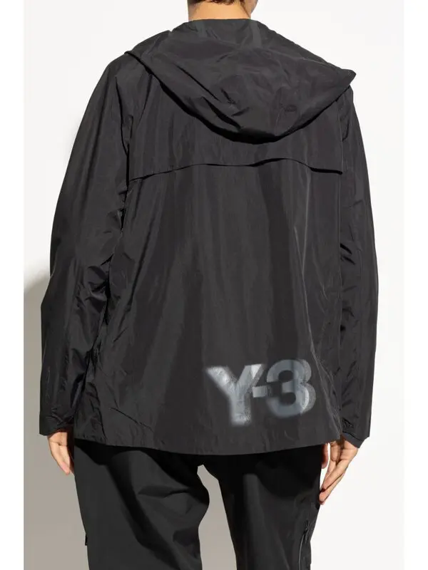Y3 Logo Lightweight Jacket - Black