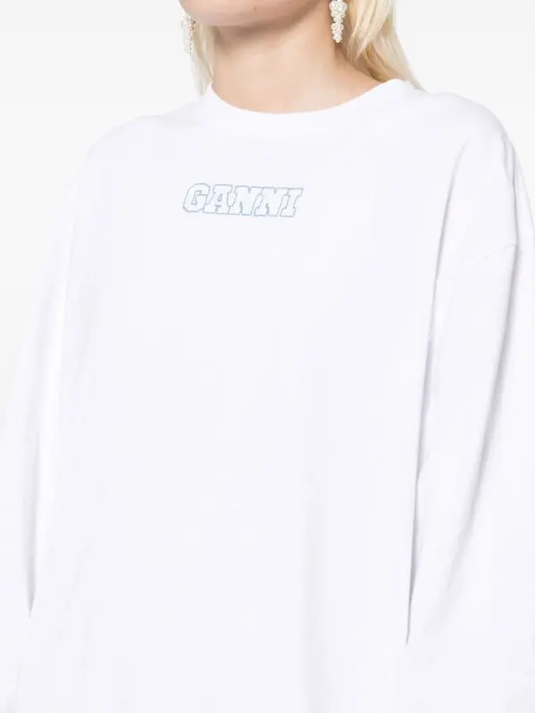 GANNI Future Heavy Cotton T-shirt