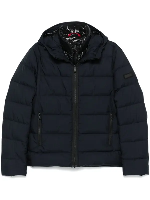 FAY Double-front Down Jacket - Blue