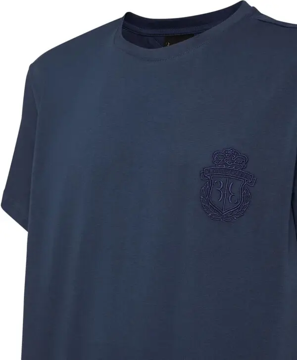 BILLIONAIRE Logo-embroidered T-shirt