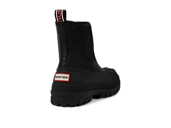 Hunter Suffolk Waterproof Mid Calf Boots - Black