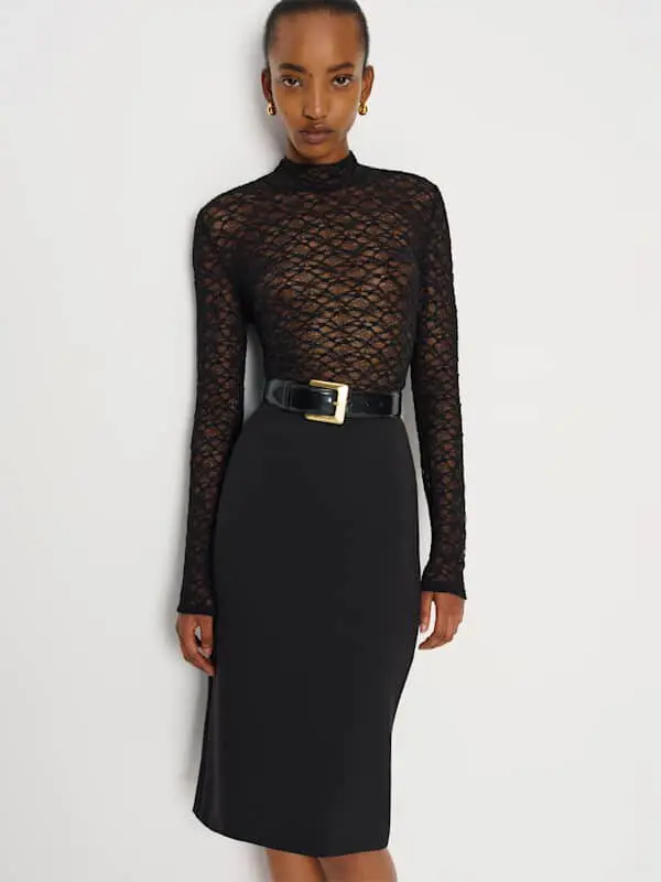 REFORMATION Nell Knit Top