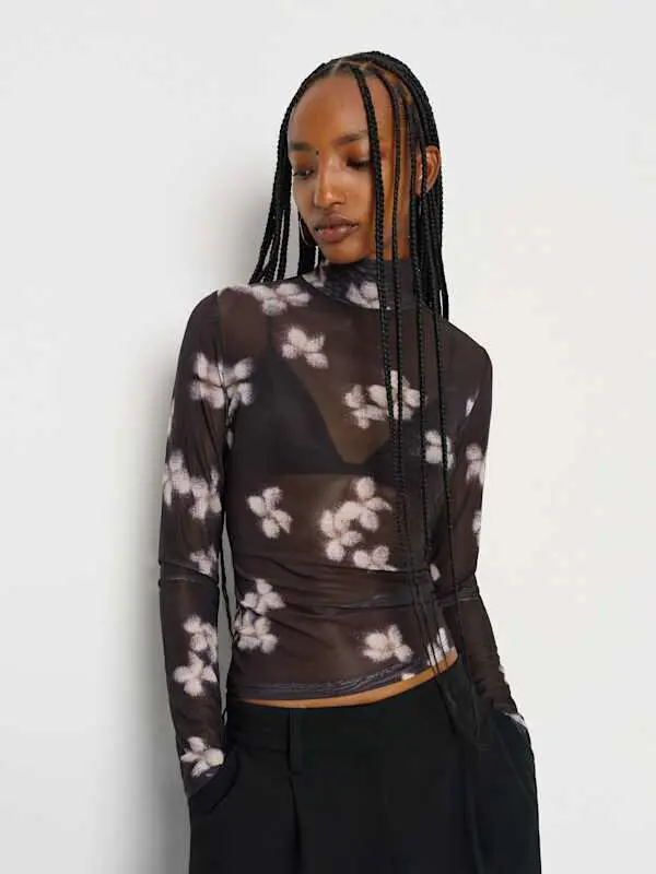 REFORMATION Nell Knit Top