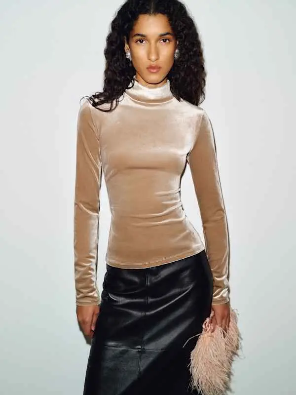 REFORMATION Nell Knit Top - Ivory