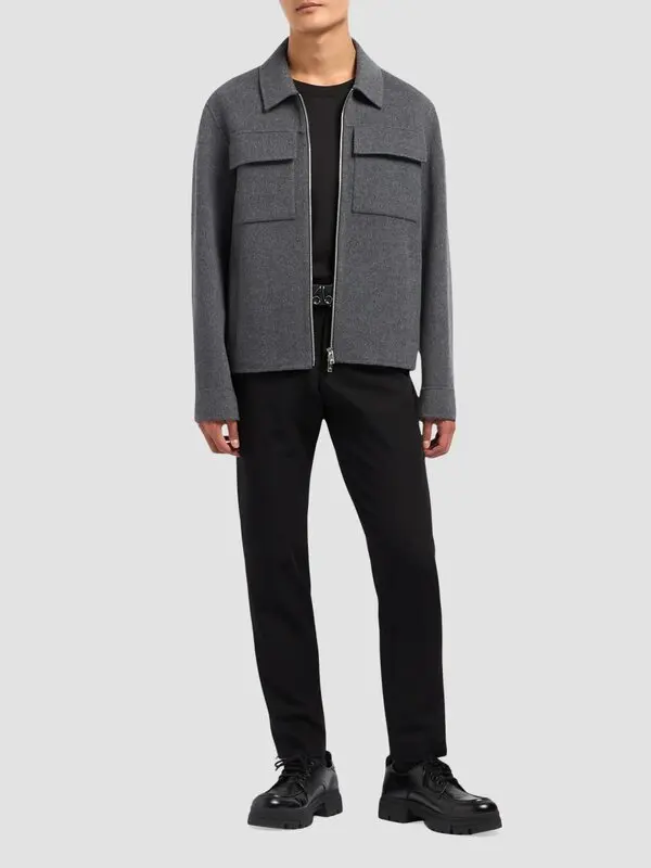 Moose Knuckles Jacque Wool-cashmere-silk Jacket