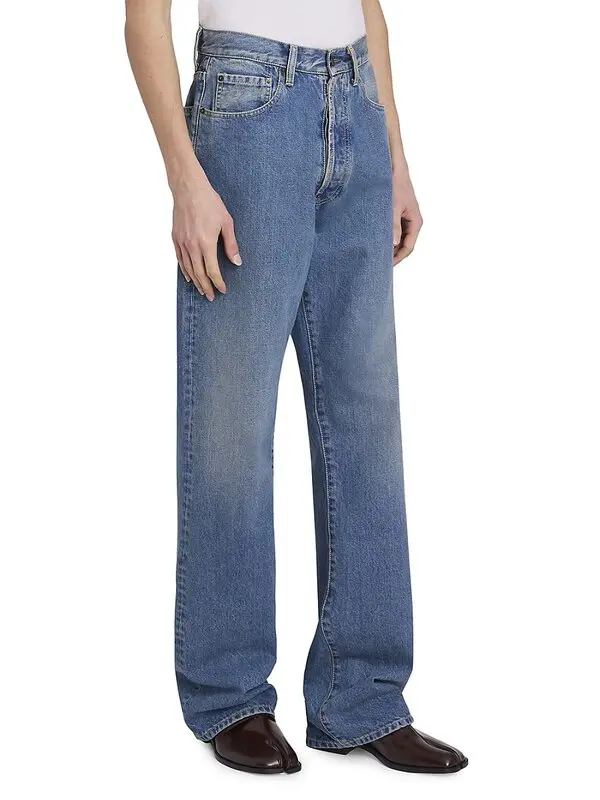 MAISON MARGIELA Denim Five-pocket Straight-leg Jeans