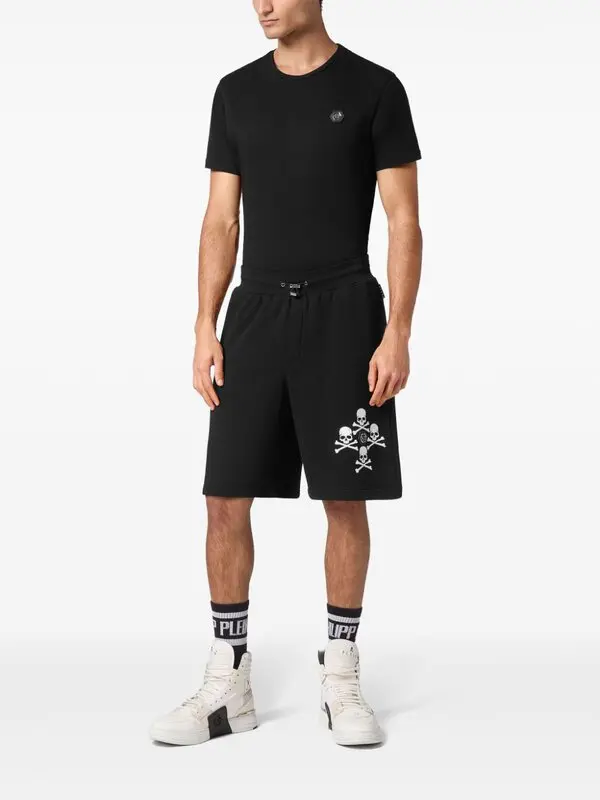 Philipp Plein Skull-print Knee-length Shorts