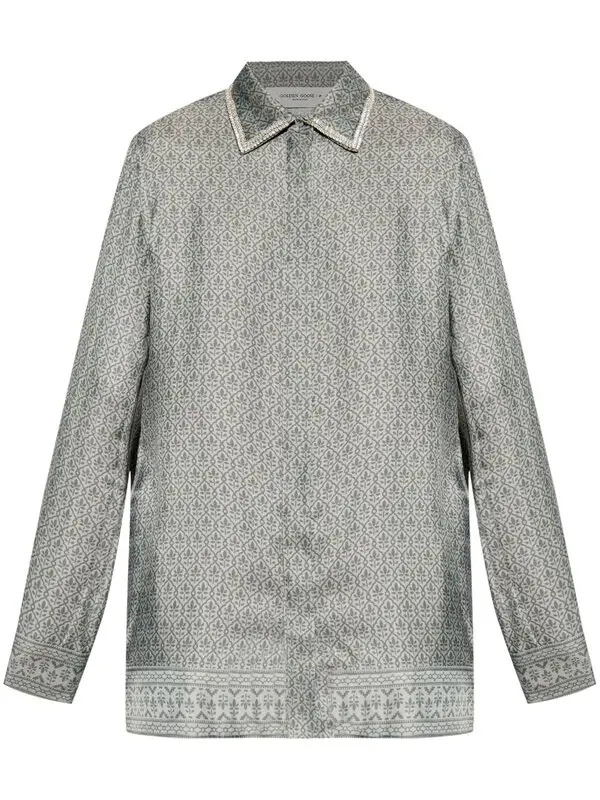 GOLDEN GOOSE Floral-print Shirt