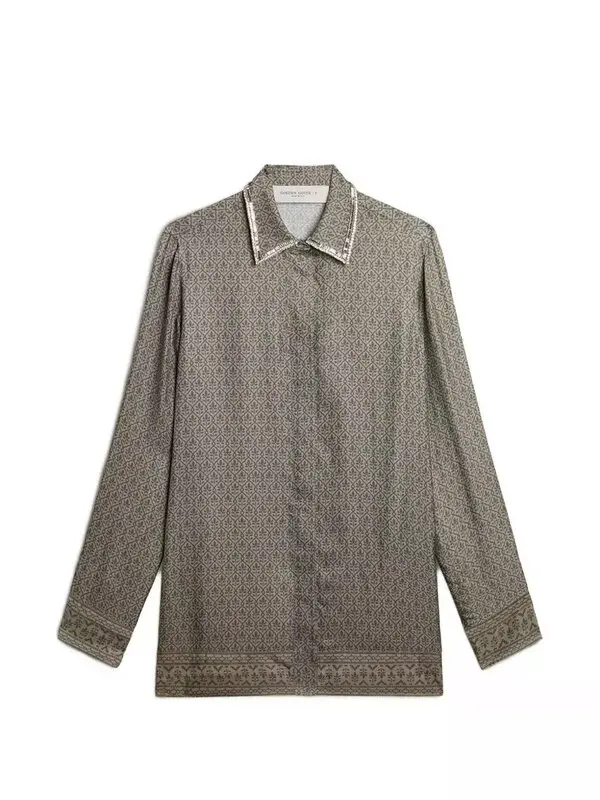 GOLDEN GOOSE Floral-print Shirt