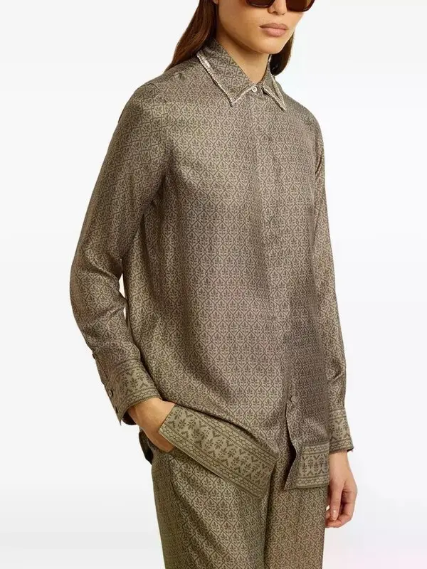 GOLDEN GOOSE Floral-print Shirt