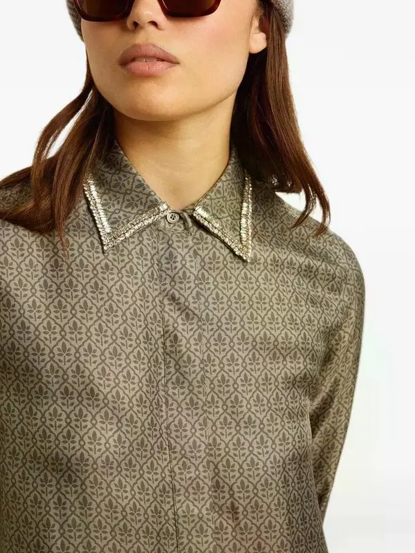 GOLDEN GOOSE Floral-print Shirt