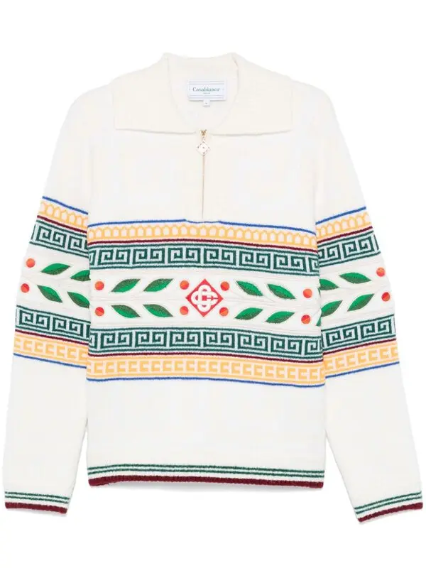 Casablanca Lauriel Jumper - White