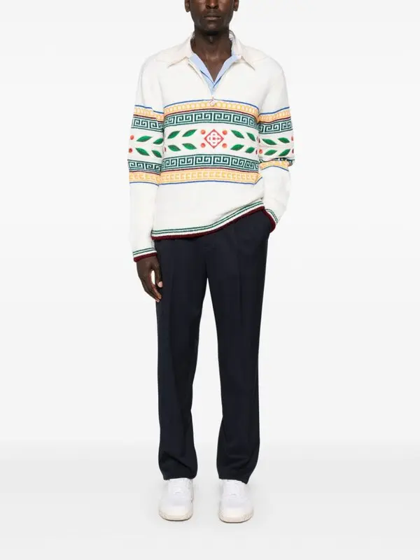 Casablanca Lauriel Jumper - White
