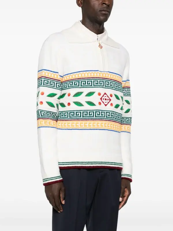 Casablanca Lauriel Jumper - White