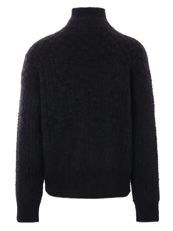 JIL SANDER Basket Weave-knit Cardigan