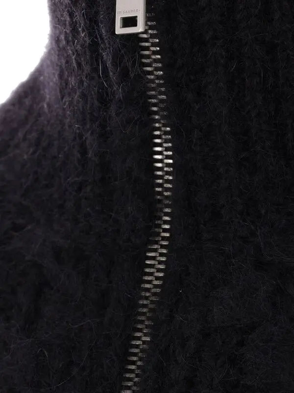 JIL SANDER Basket Weave-knit Cardigan