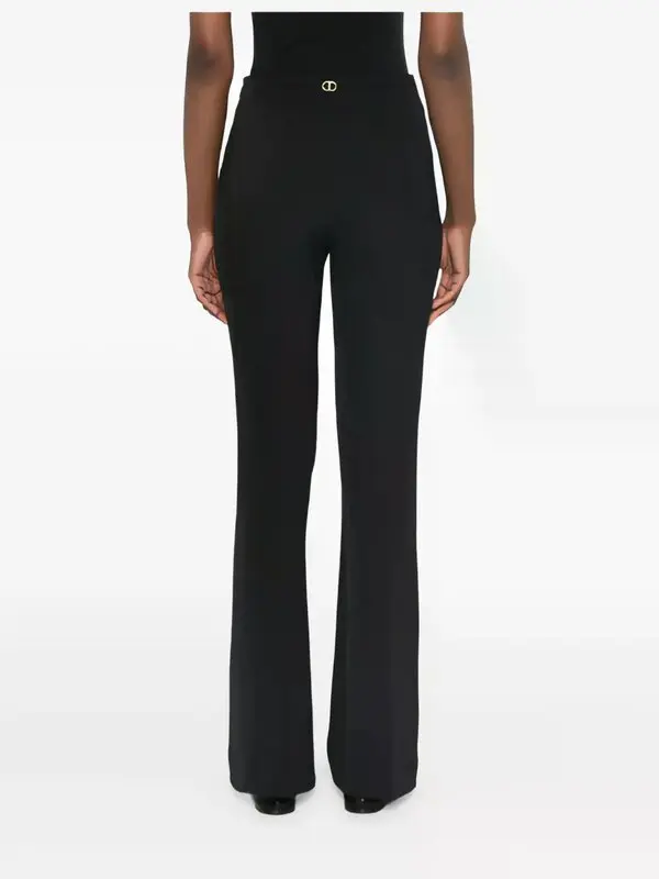 TWINSET Bootcut Trousers - Black