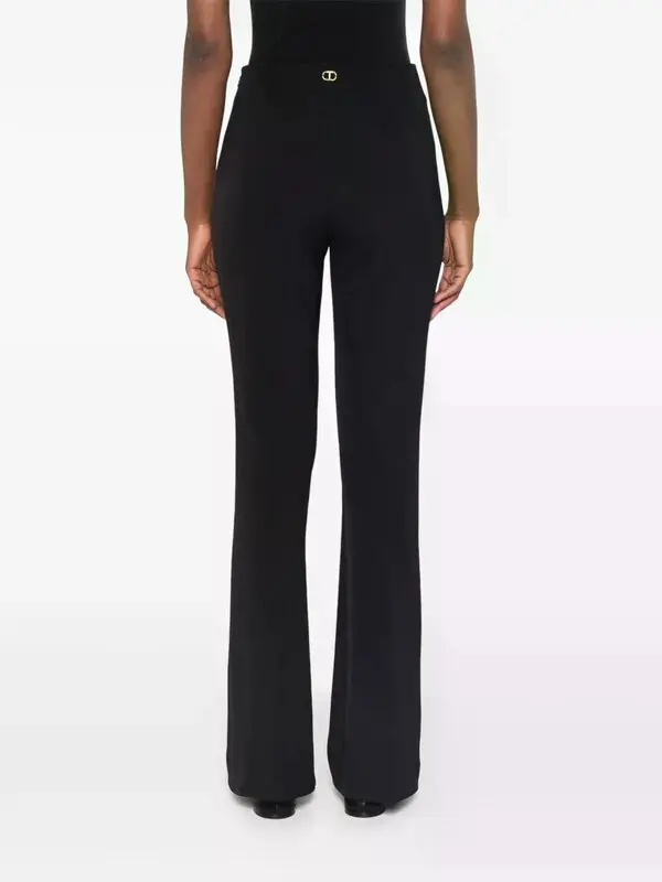 TWINSET Bootcut Trousers - Black
