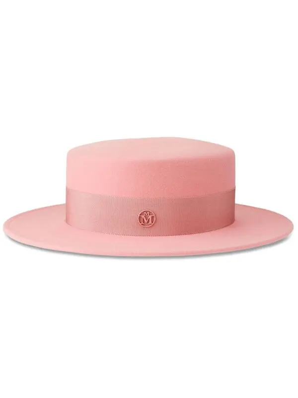 MAISON MICHEL Kiki Fedora - Pink
