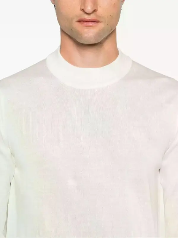 ROBERTO COLLINA Fine-knit Merino Wool Sweater