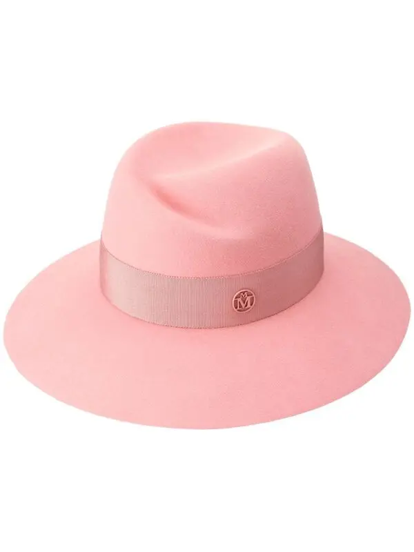 MAISON MICHEL Virginie Fedora - Pink