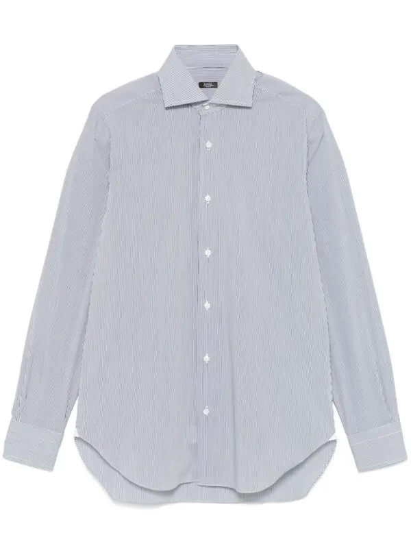 BARBA NAPOLI Striped Shirt