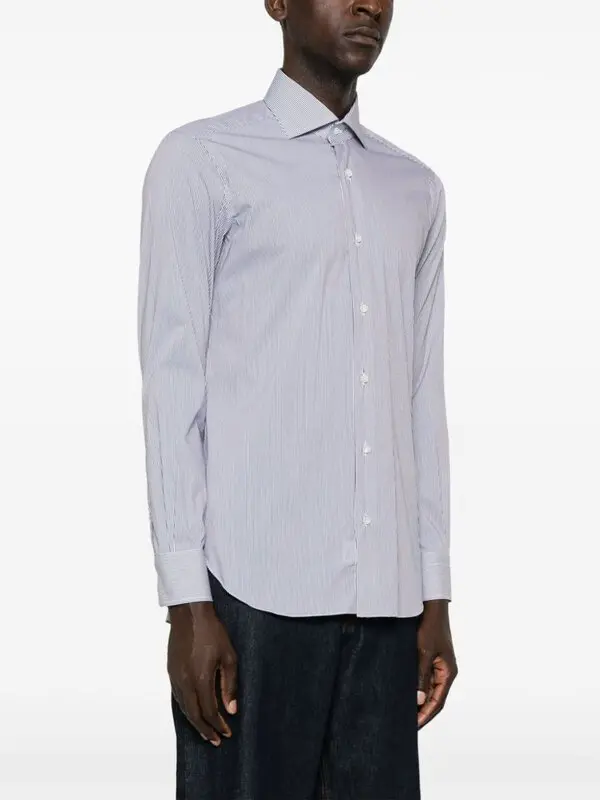 BARBA NAPOLI Striped Shirt